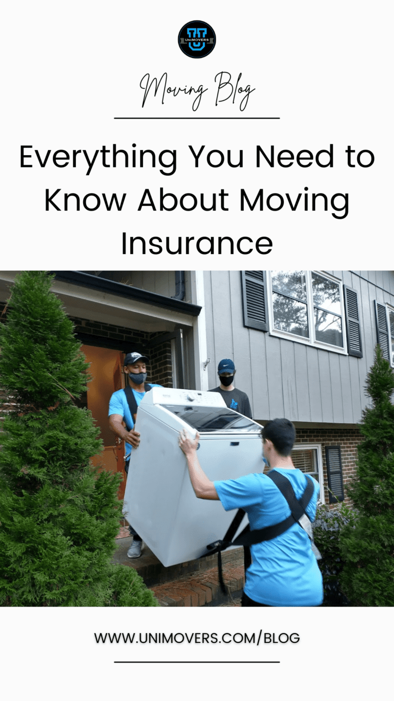 Everything You Need To Know About Moving Insurance • UniMovers