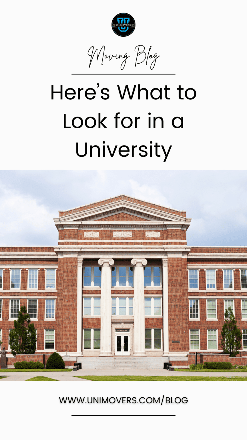 Here's What to Look for in a University • UniMovers